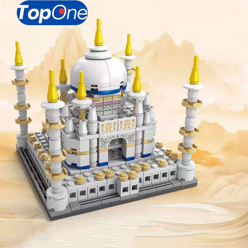 Nano Block Toy Block Taj Mahal Block Brick Castle Children's Toy ...