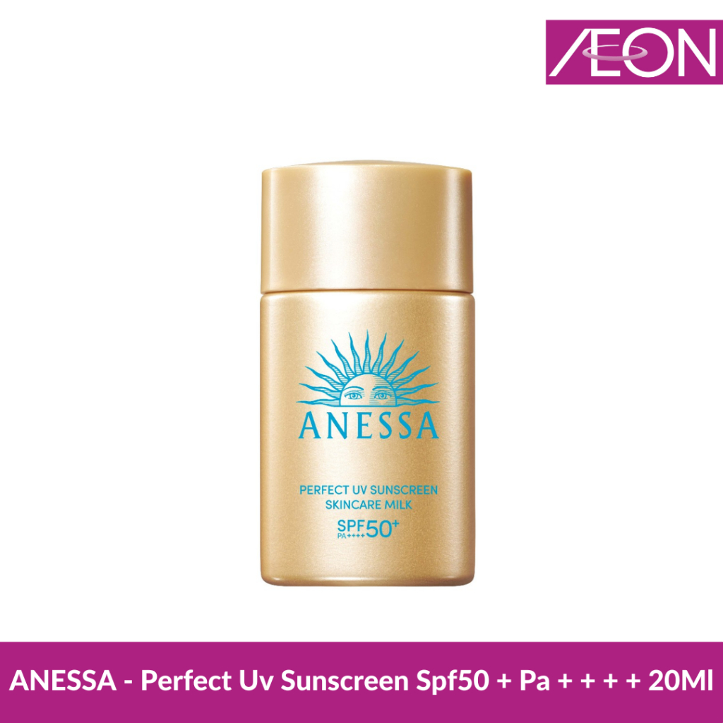 Anessa - Perfect UV Sunscreen Skin Care Milk SPF 50+ PA++++ 20ml | Shopee Malaysia