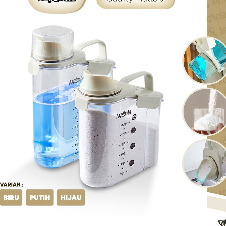 Kilat ANGOLA Liquid Detergent Refill Bottle Powder Detergent 2ML E68 ...