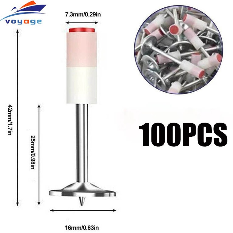 Ready Now 1 Pcs Refill Concrete Nails Stampset Washer Nails Refill ...