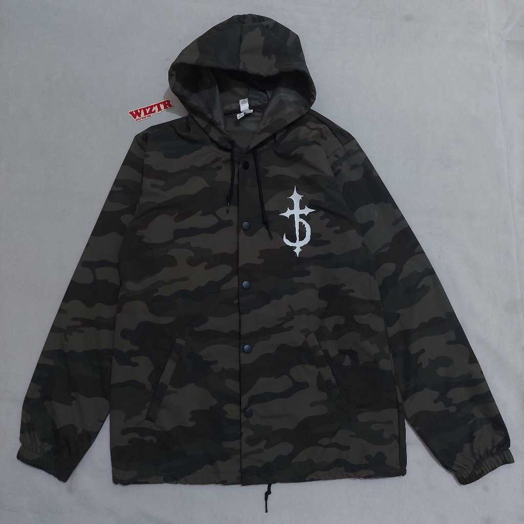 Windbreaker Band Official DEVIL DRIVER - BIRD CAMO Original | Shopee ...