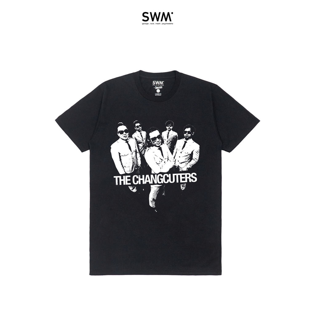 T-shirt/ KAOS THE CHANGCUTERS - BLACKSUIT ATTITUDE (OFFICIAL ...