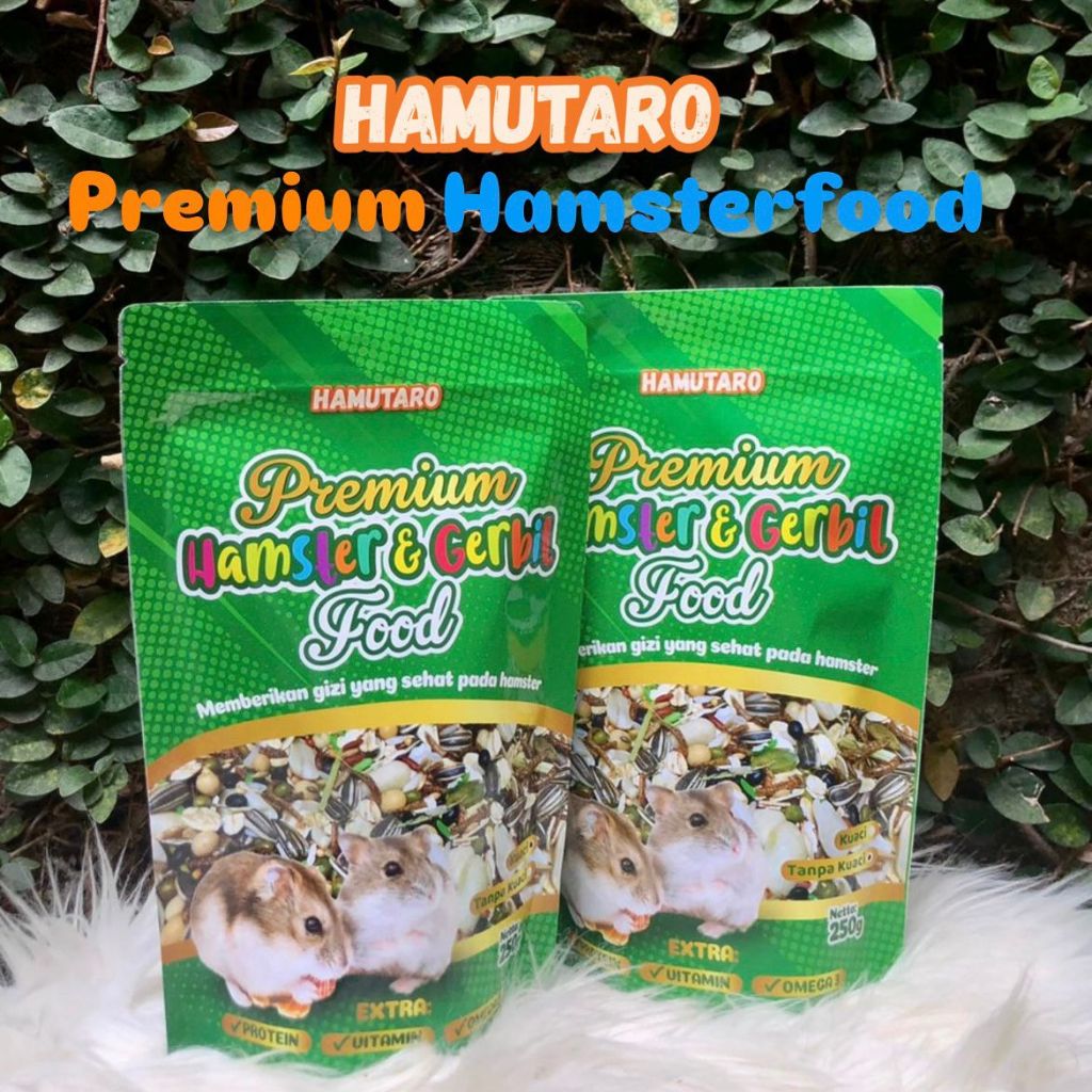 Hamutaro Complete hamster food, premium quality multivitamin extra ...