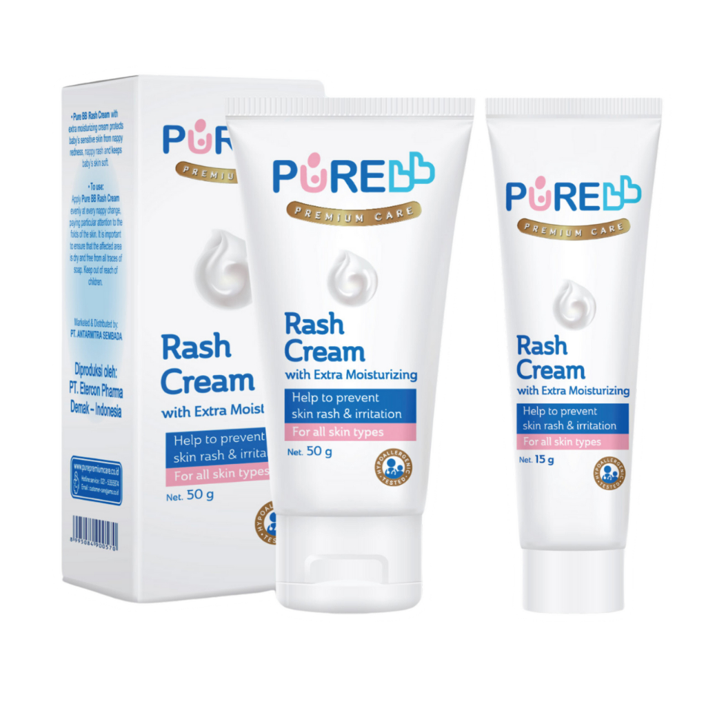 Purebb Rash Cream Complete Double Care for Rashes and Irritation 50gr ...