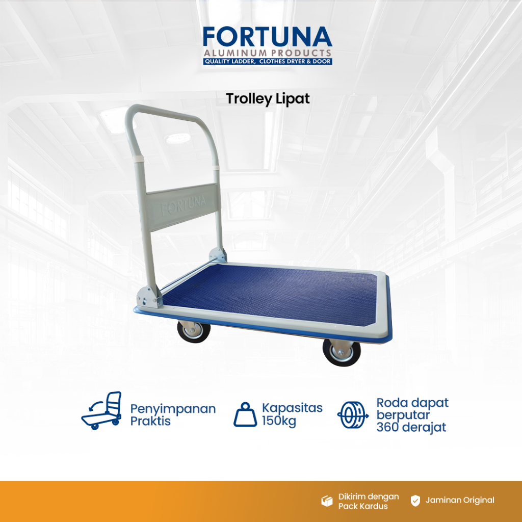 Fortuna Goods Trolley 150 Kg | Goods Transport Equipment | Handtruck ...