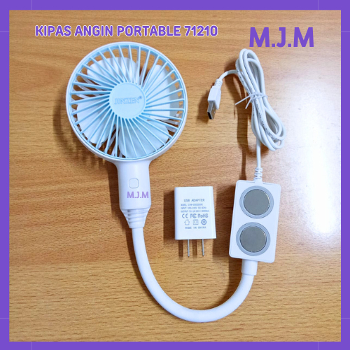 MESIN Magnet tailor fan 3 speed teeth / Portable sewing machine fan can ...