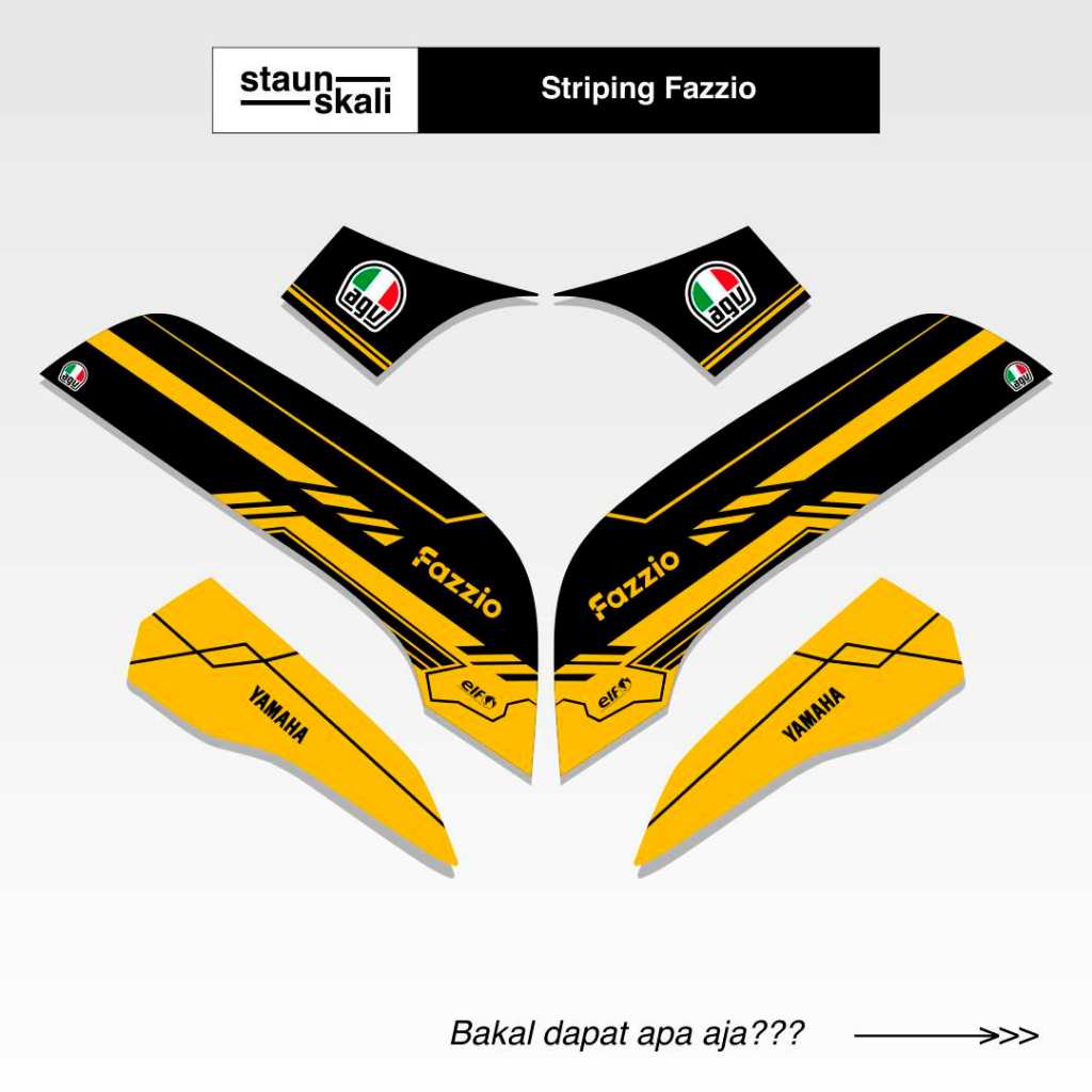 Striping Fazzio Variations (51) Full Body Custom Original 2022 2023 ...