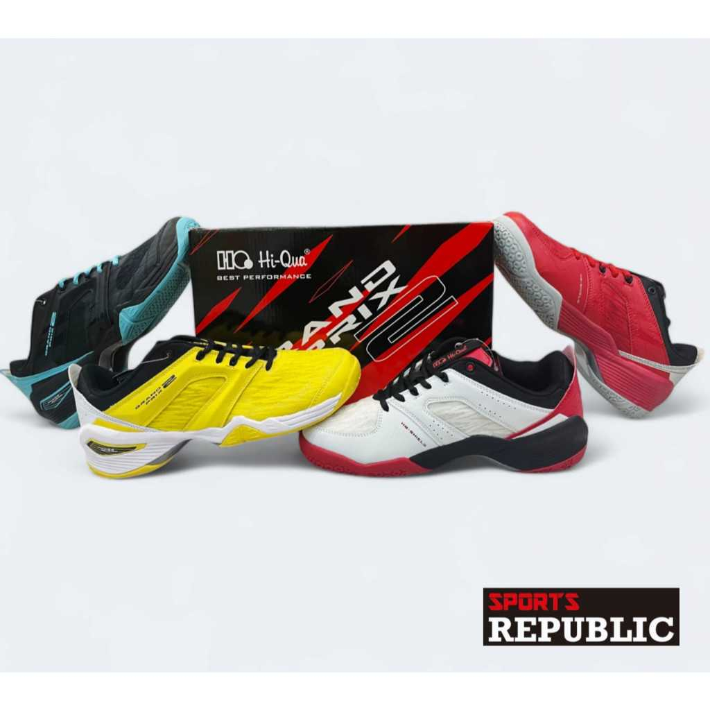 (Sz.39-44) Hi-qua Grand Prx 2 Badminton Shoes | Shopee Malaysia