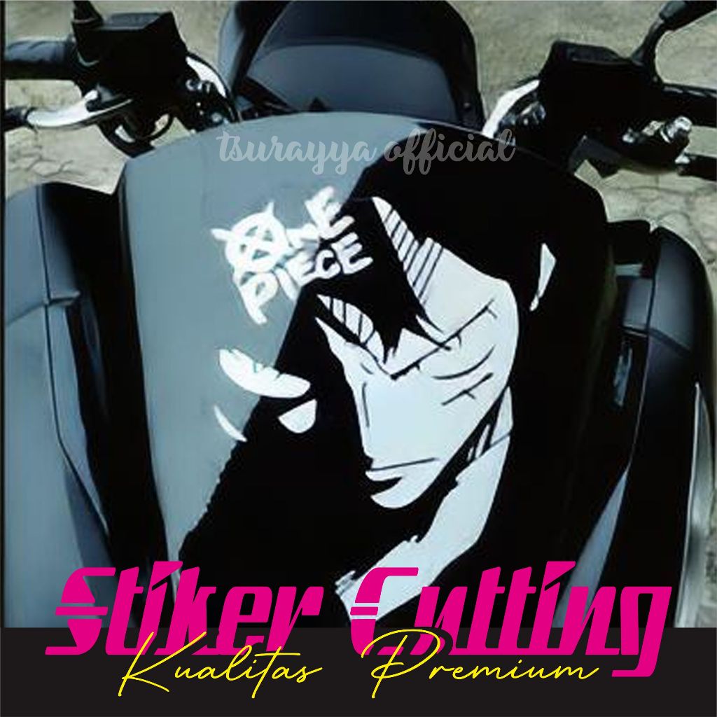 Luffy Sticker One Piece Cutting Sticker Variations of NMAX PCX ...