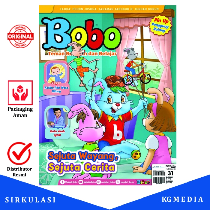 Bobo Magazine October 2024 Edition | Shopee Malaysia