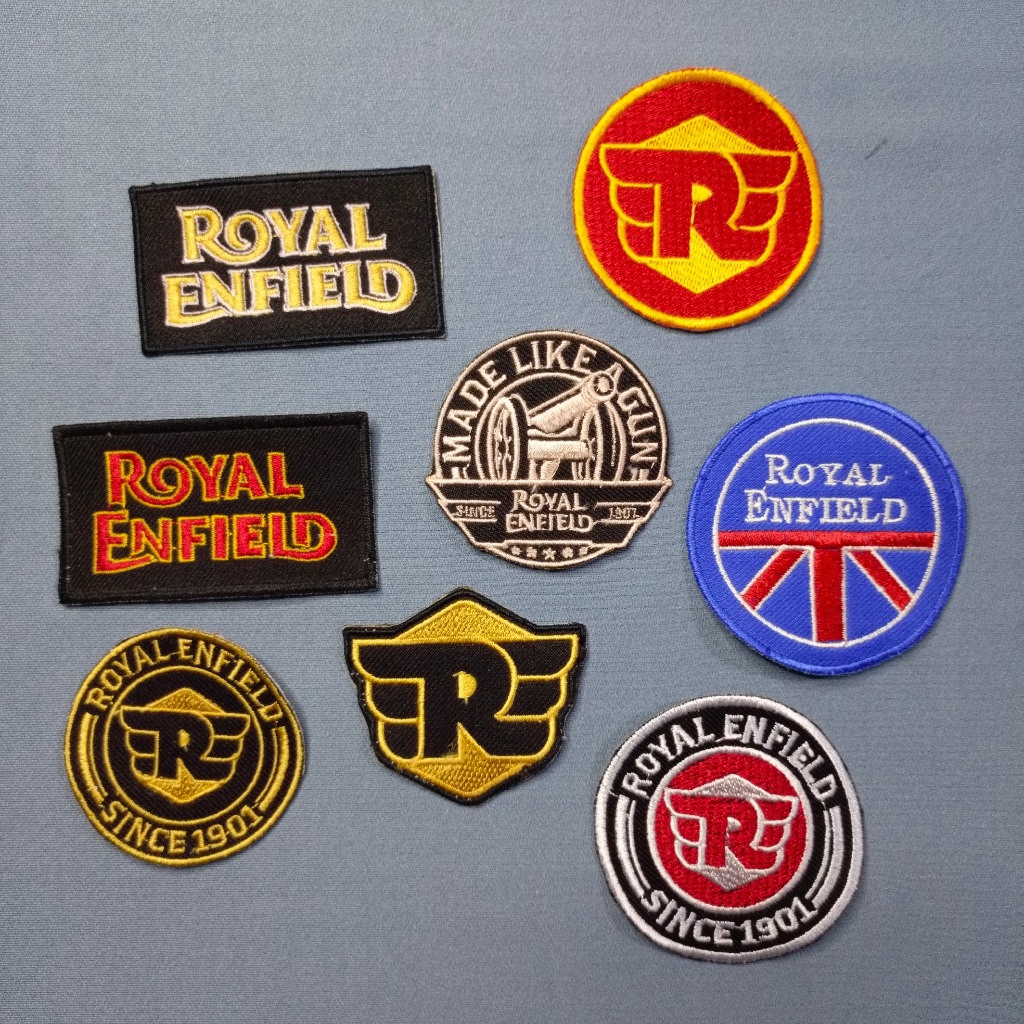 Royal ENFIELD PREMIUM EMBROIDERED PATCH | Shopee Malaysia