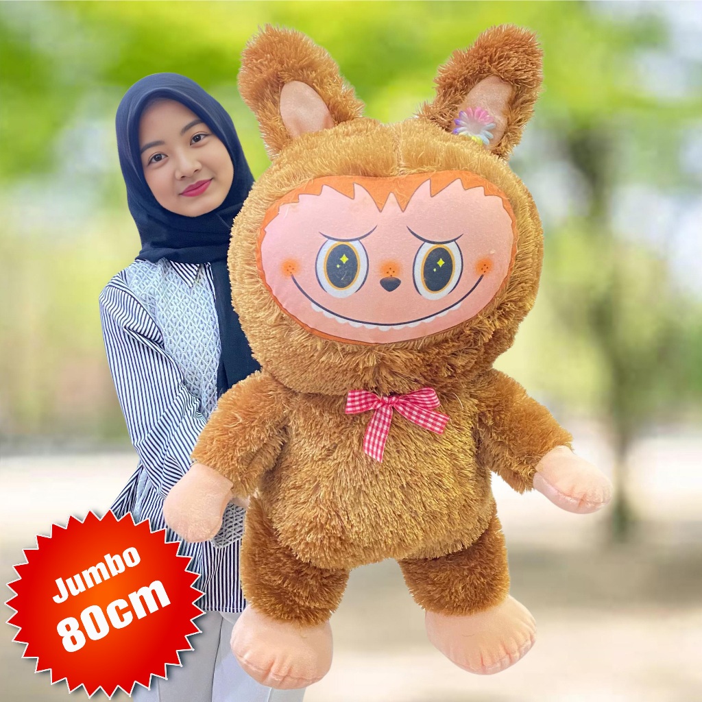 (Jumbo size 80cm) Viral Labubu The Monster Doll | Shopee Malaysia