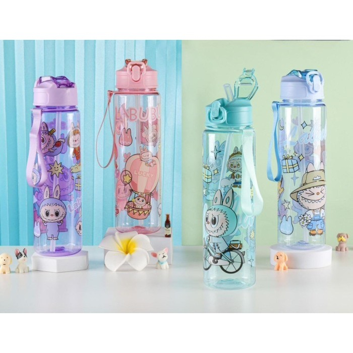 Labubu Bottle/Cute Character School Children's Drinking Bottle with ...