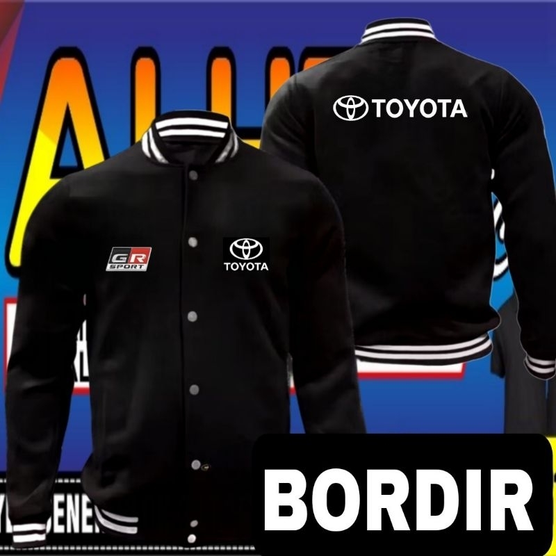 Latest Toyota gr embroidered jacket Toyota gazoo racing embroidered ...