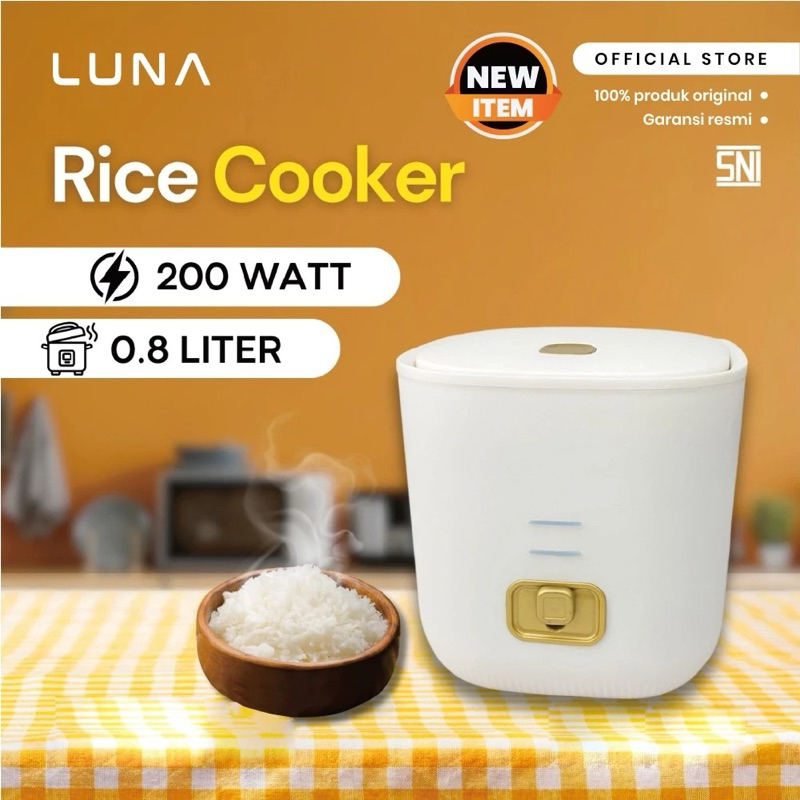 Luna ELECTRIC RICE COOKER 0,8L LOW WATT 3IN1 / MINI MULTIFUNCTION ...