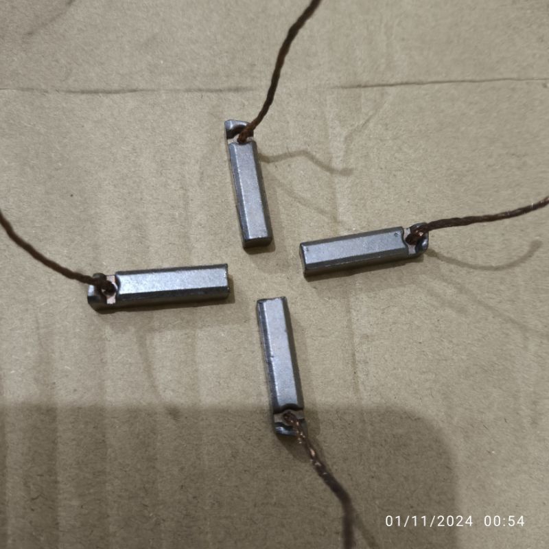 Carbon Brush Charcoal kul spool Dynamo Fan Radiator Motor Fan Sienta ...