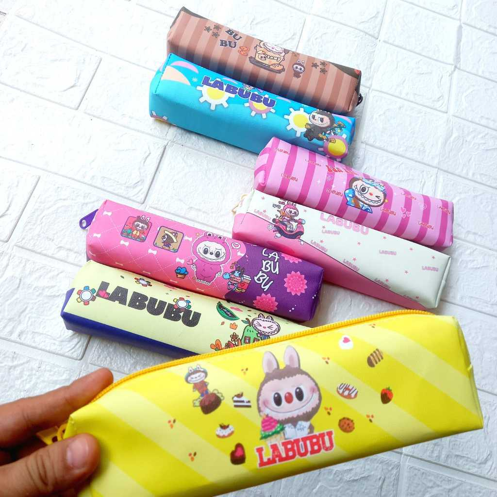 Children's Pencil Case Labubu Viral Cartoon Character Pencil Box ...