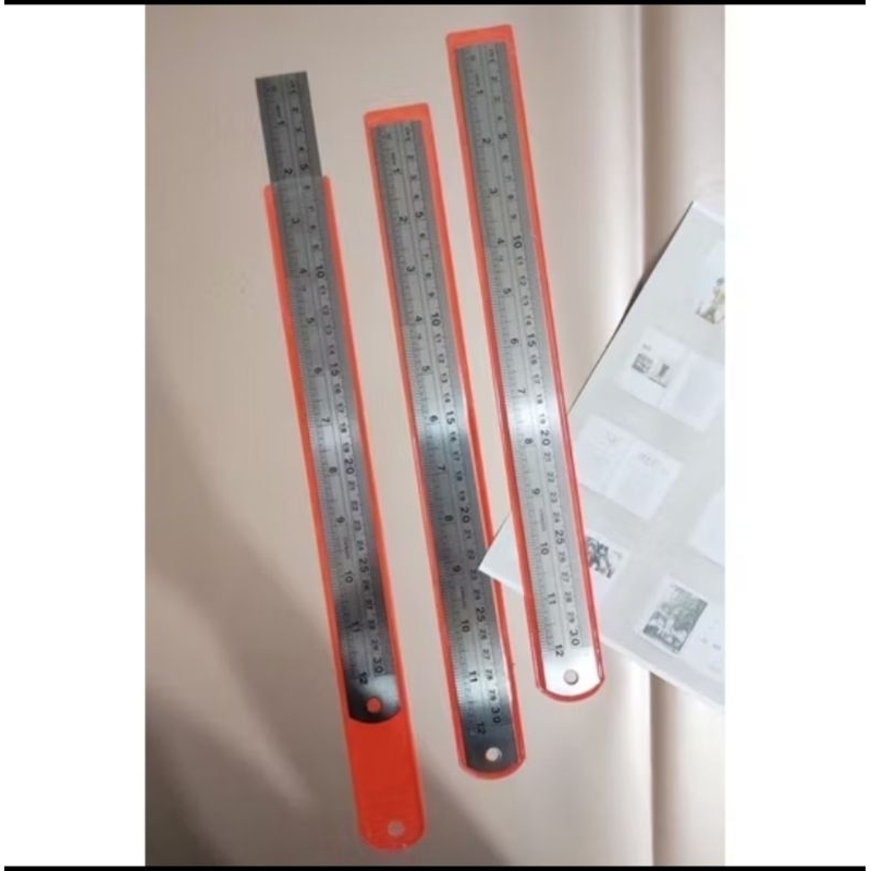 (1 pcs) 30 cm iron ruler | Shopee Malaysia