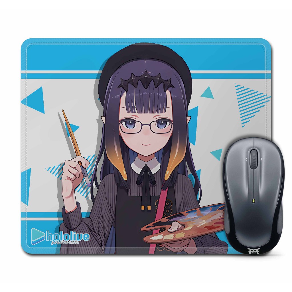 Ninomae INANIS Basic anime game gaming Mouse pad - HOLOLIVE EN Rubber ...