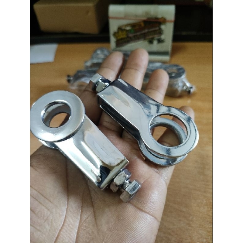 Rx king rx chain suit special rxking shiny chrome chain earrings ...