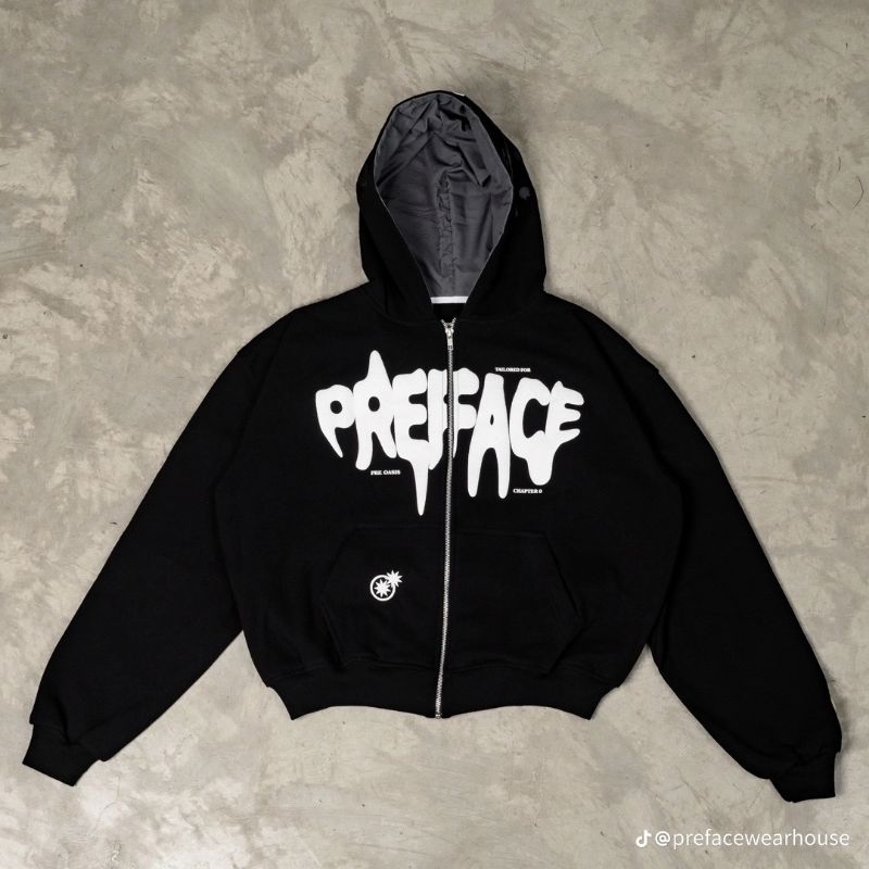 Preface Oasis Broken White & Black / Telepathi x Preface / Knitwear ...