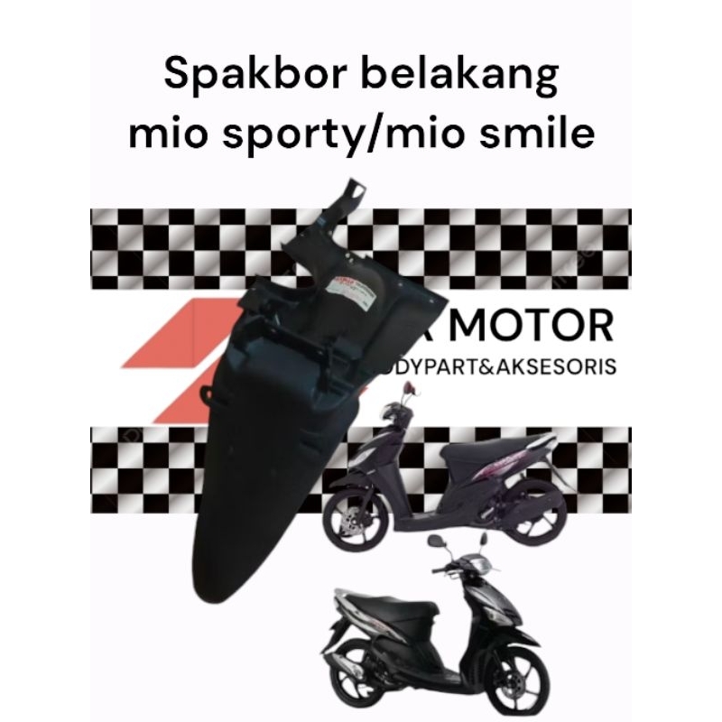Yamaha mio sporty mio new smile rear fender | Shopee Malaysia