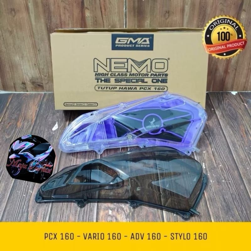 Transparent HAWA LID COVER VARIO 160 / STYLO 160 / PCX 160 / ADV 160 ...