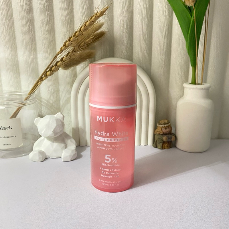 MUKKA Moisturizer Niacinamide 5% | Hydra white moisturizer | Shopee ...