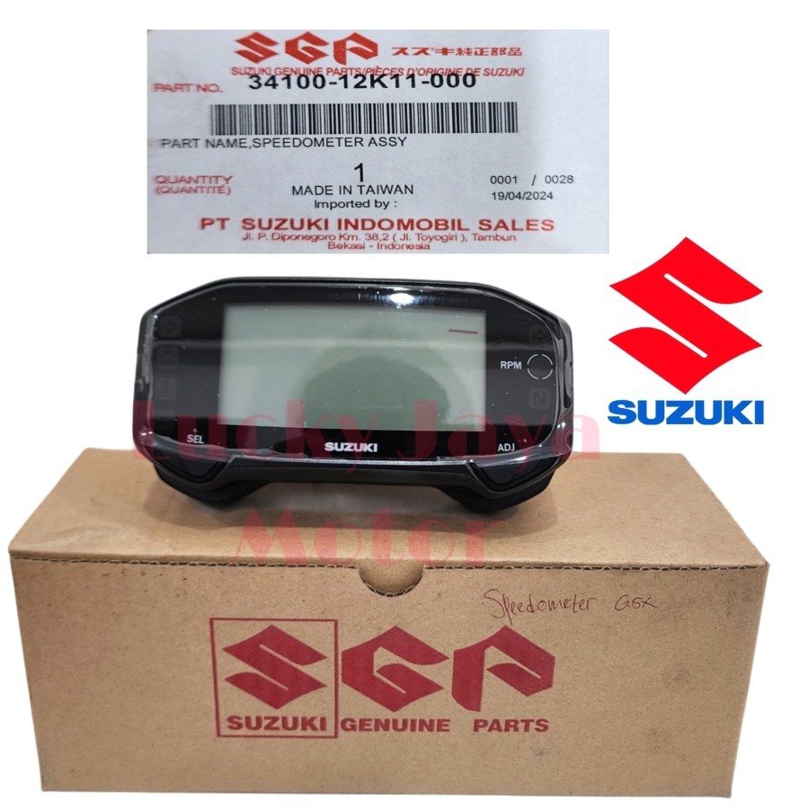Speedometer Gsx 150 S Gsx 150 R Original Suzuki 34100-12K11-000 ...