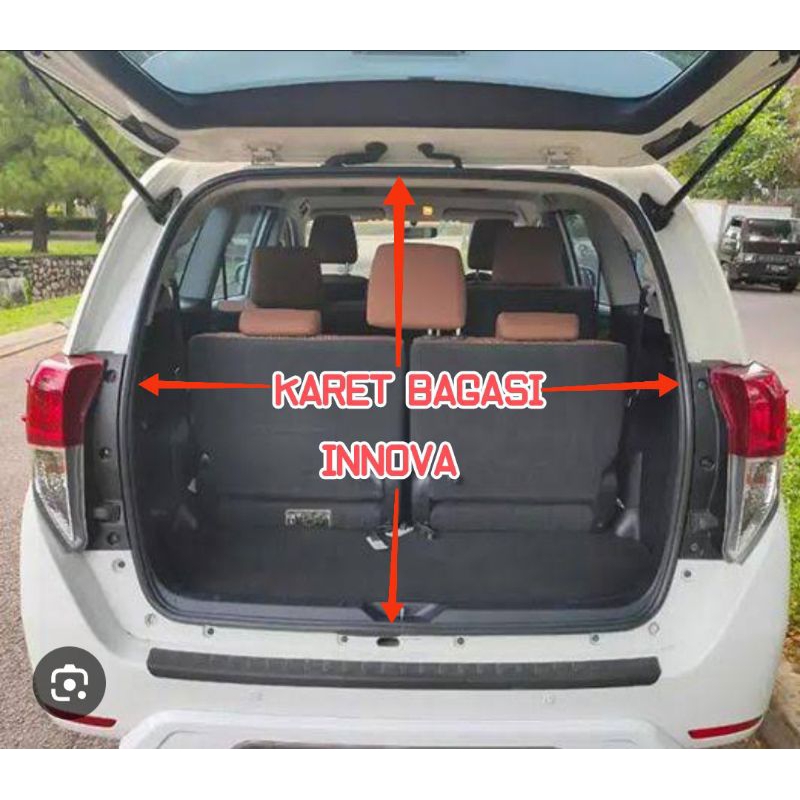 Toyota INNOVA REAR LUGGAGE DOOR RUBBER 2005-2015 ORIGINAL Car trunk ...