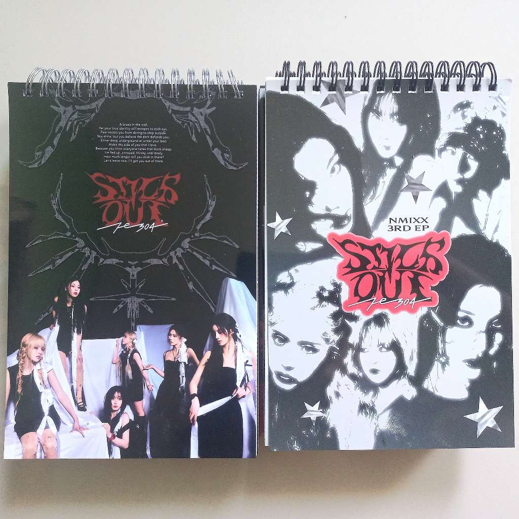 (Album Only) NMIXX Fe3O4 Stick Out Pyromancy Nephelomancy Version (no ...