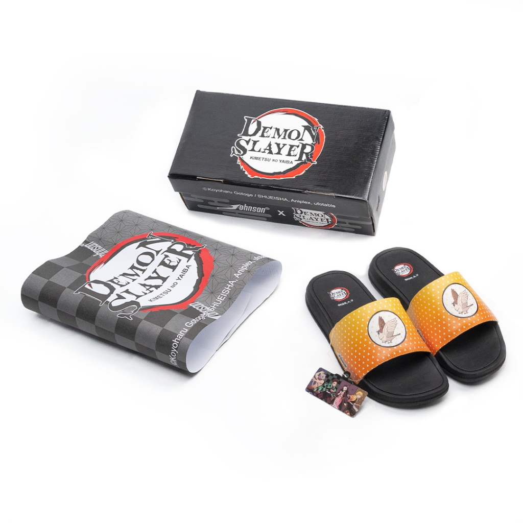 Johnson X DEMON SLAYER SANDALS - ZENITSU | Shopee Malaysia