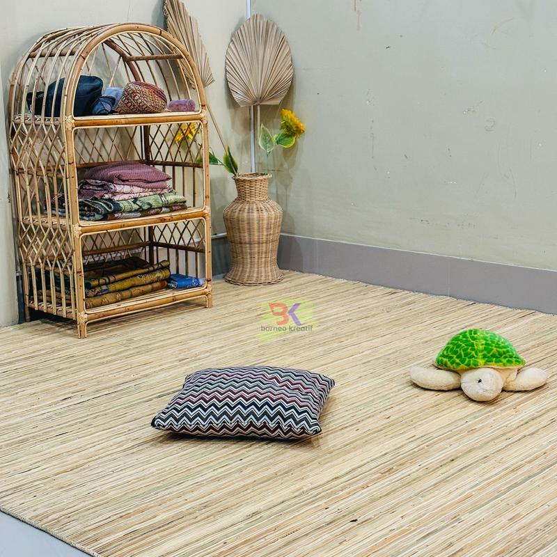 2x3 Meter Large Rattan Mat, Handmade Borneo | Shopee Malaysia