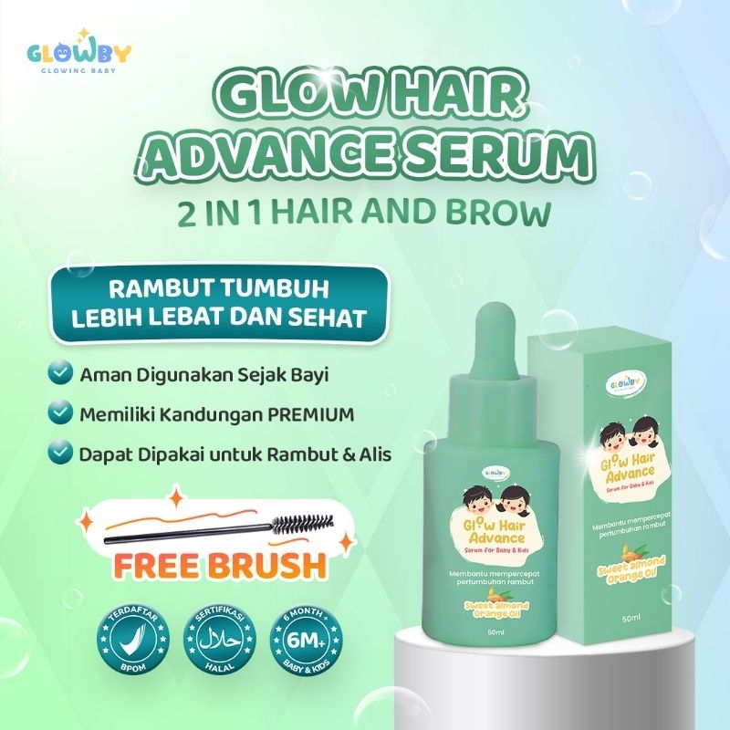 (Glowby) Glow Advance Serum 2 in 1 Hair & Brow | Shopee Malaysia