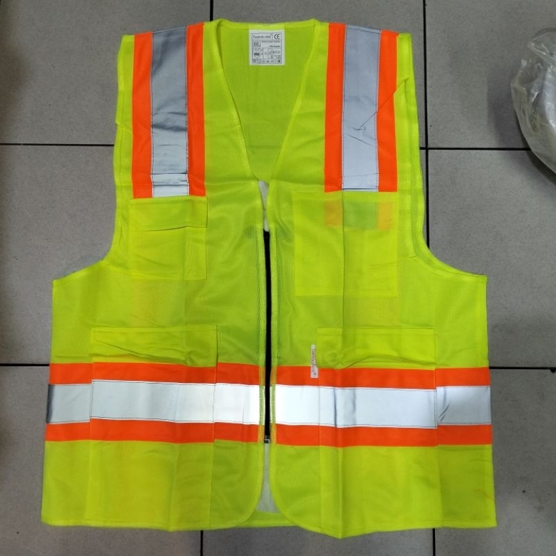 Safety Vest Quality Original Techno 0158 Project Vest | Shopee Malaysia