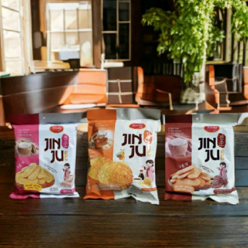 Richy JINJU Rice Crackers Snack Imported Vietnam ECER 1pcs | Shopee ...
