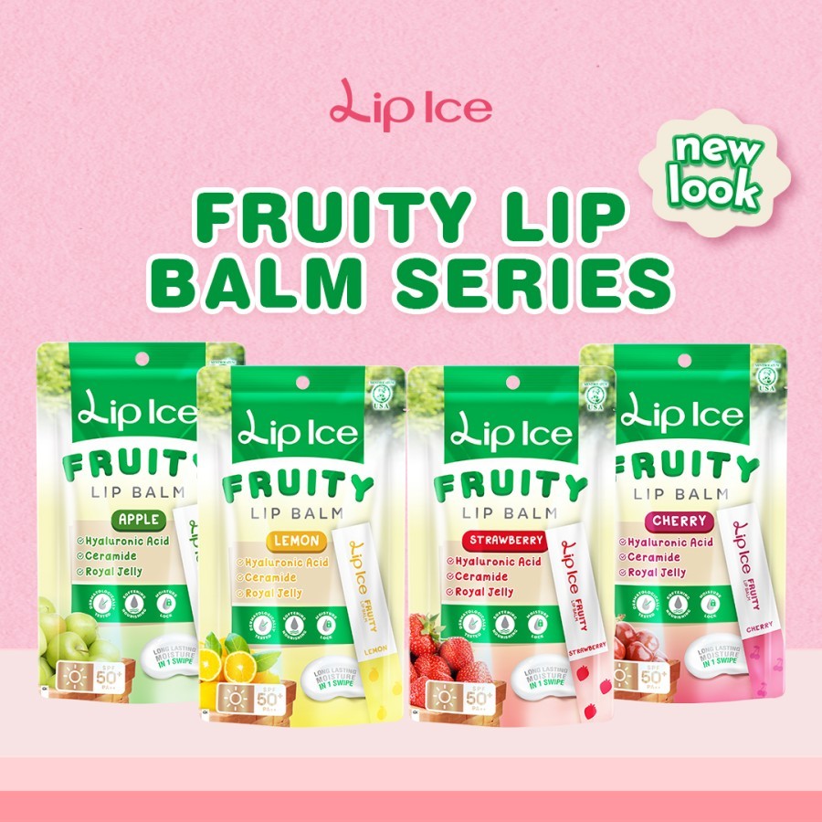 Lip ICE Fruity Series SPF 50 (Regular) - Lip Balm BPOM | Shopee Malaysia