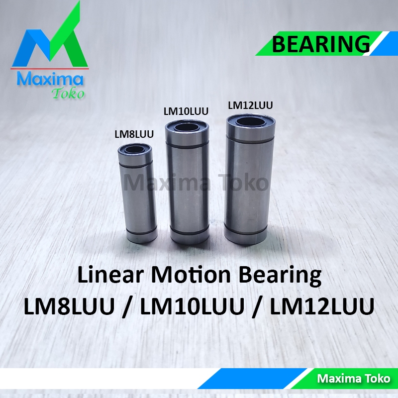 Linear Motion Bearing LM8LUU LM10LUU LM12LUU Sliding Bushing | Shopee Malaysia