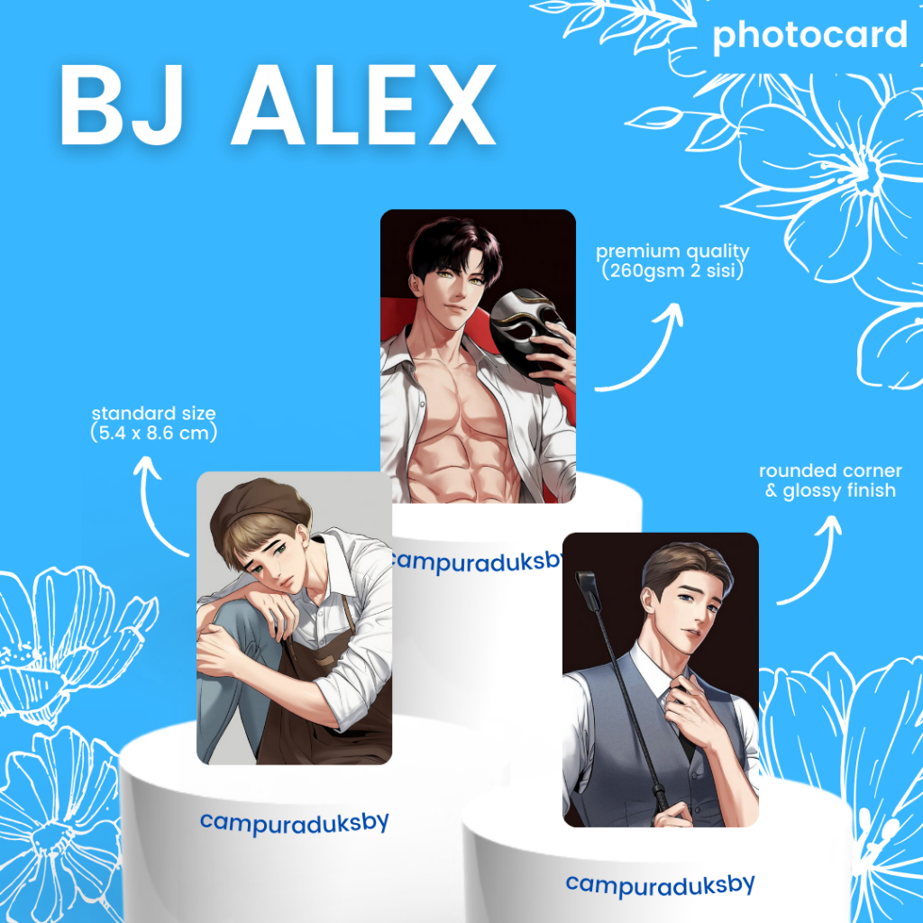 Bj Alex Premium Photocard (BUY 5 FREE 1) | Shopee Malaysia