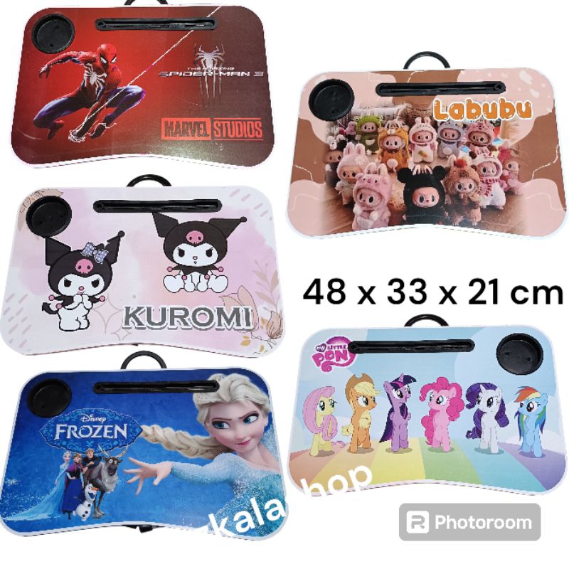 KAYU Character STUDY TABLE / QUALITY FOLDING TABLE / GLOSSY STUDY TABLE ...