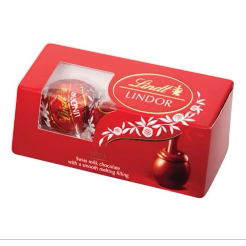 Lindt Lindor Swiss Milk Chocolate 37gr | Shopee Malaysia