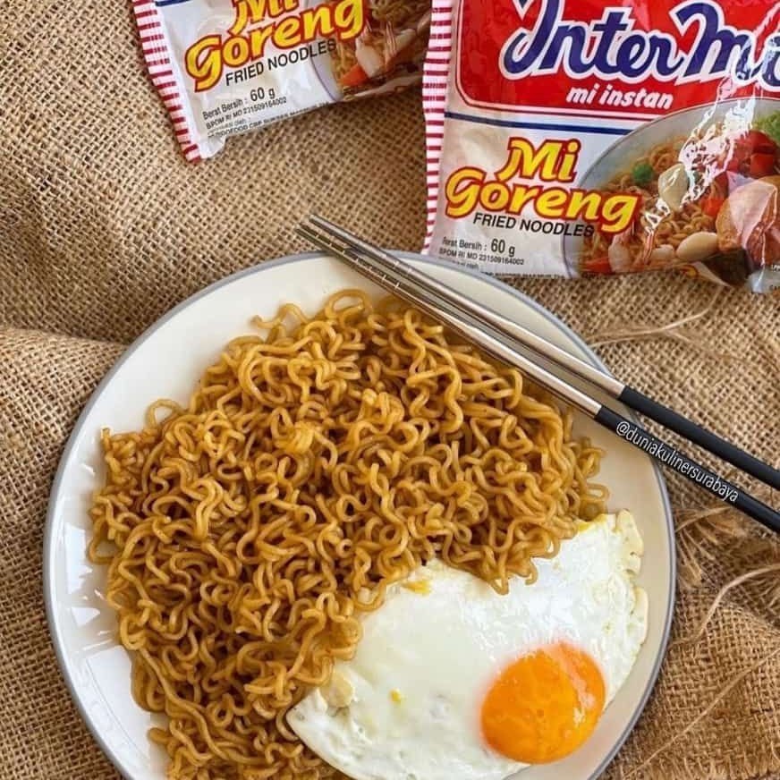 Intermi 60 grams 5 Pcs - Indofood Kediri Fried instant noodles | Shopee ...