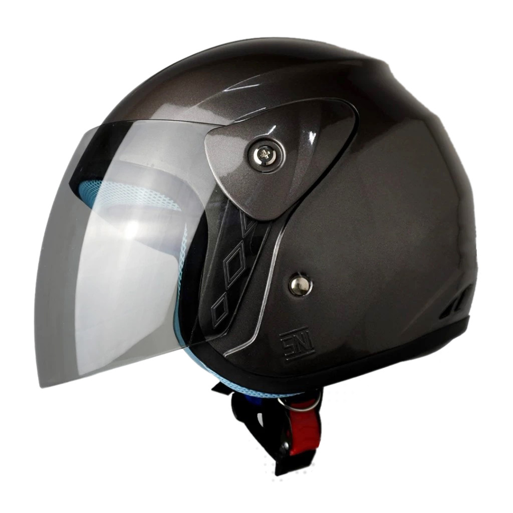 Half FACE EVOLUTION HELMET REVOLUTION MOTIF SNI ADULT HELMET | Shopee ...
