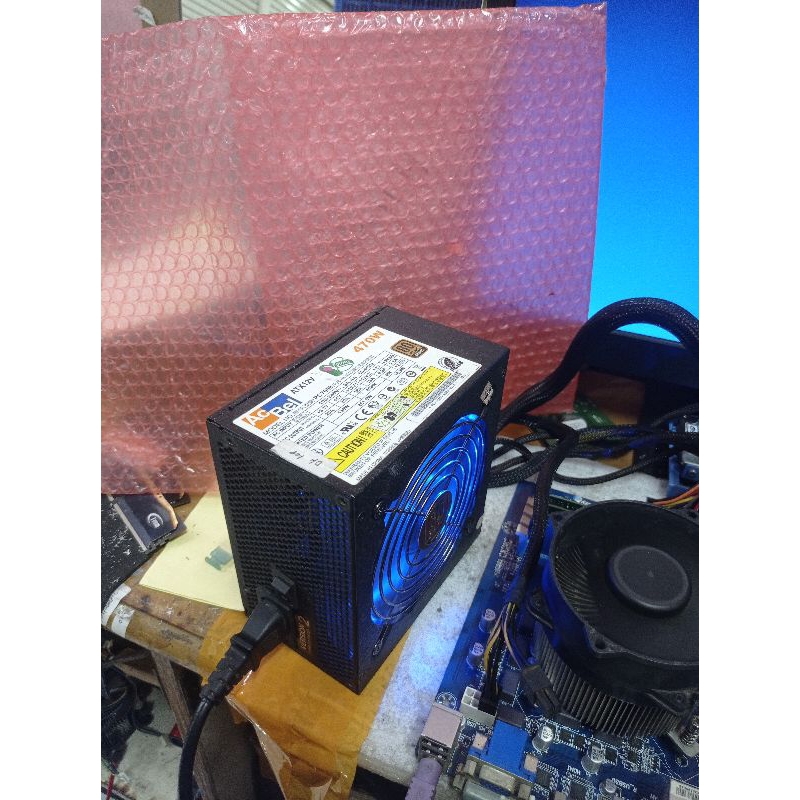 Psu / POWER SUPPLY ACBEL 470 Watt 80plus complete Normal cable | Shopee ...