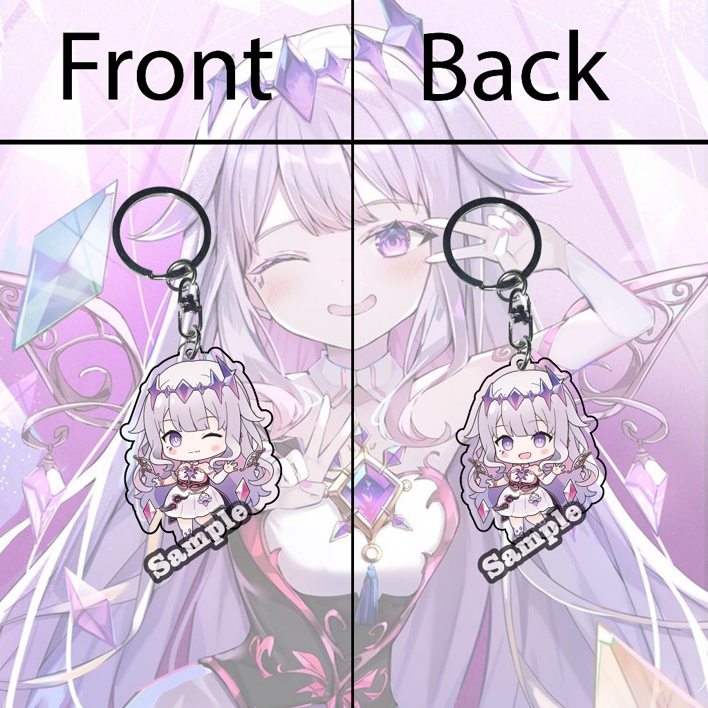 GANTUNGAN Hololive Koseki Bijou Keychain BB 01 - Key Chain - Souvenir ...