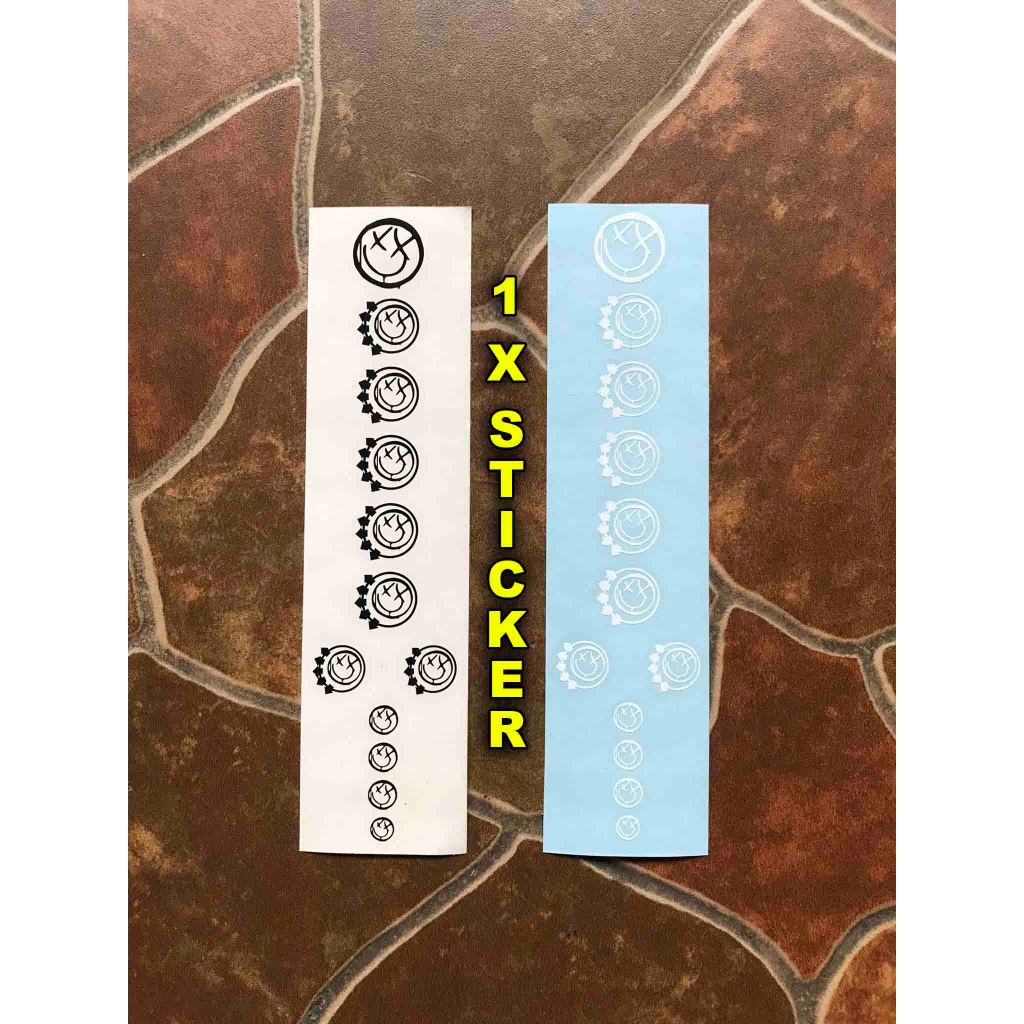 Blink Smiley Tom Delonge Inlay Sticker Fingerboard Marker for Guitar ...