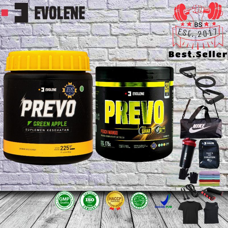 Prevo PREWORKOUT EVOLENE | Apple Flavor Pre Workout contains 45 Sachets ...