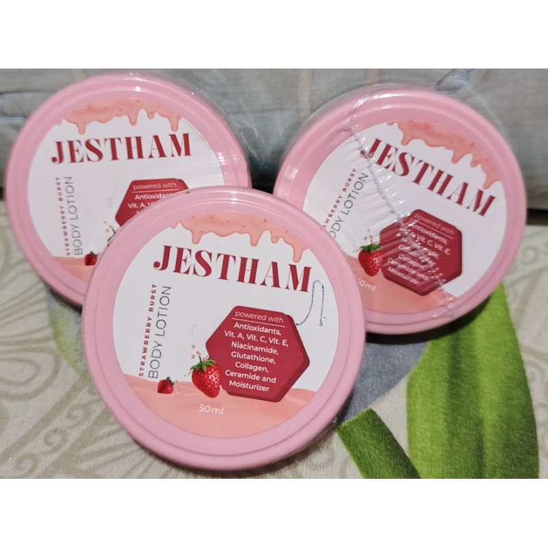 Anastasia Store JESTHAM BODY LOTION PINK STRAWBERRY BURST 50 GRAM ...