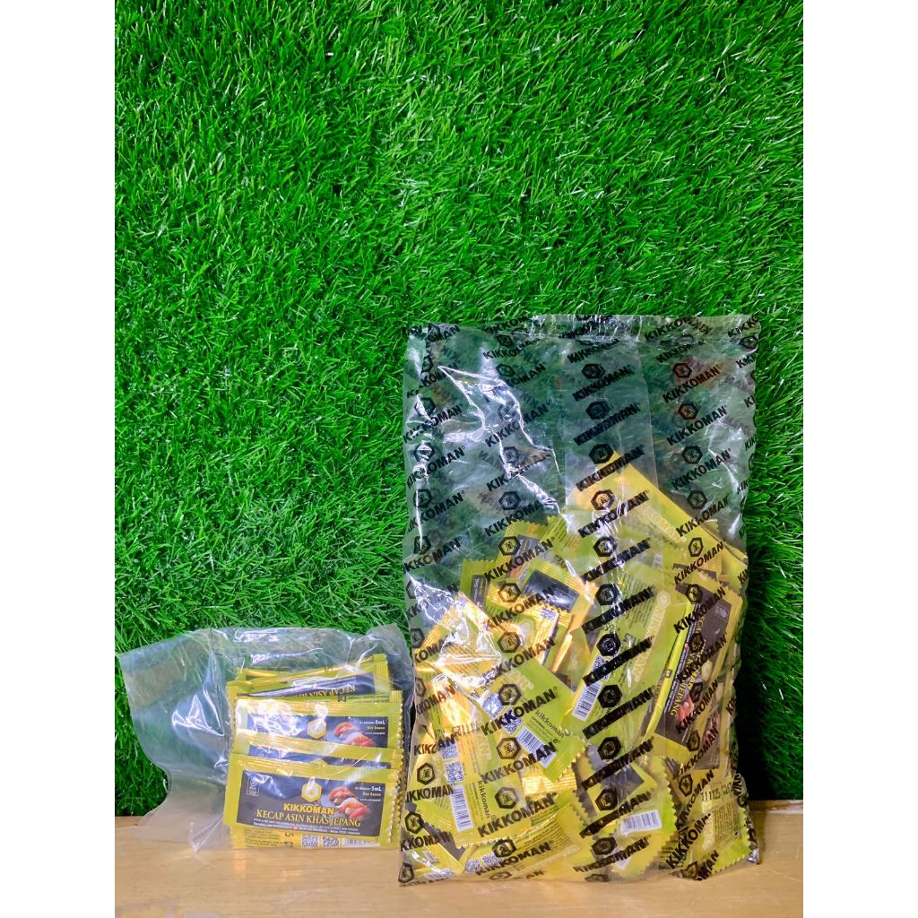 Kikkoman Soy Sauce Sachet/ Japanese Soy Sauce 5ml Contains 20 Pcs ...