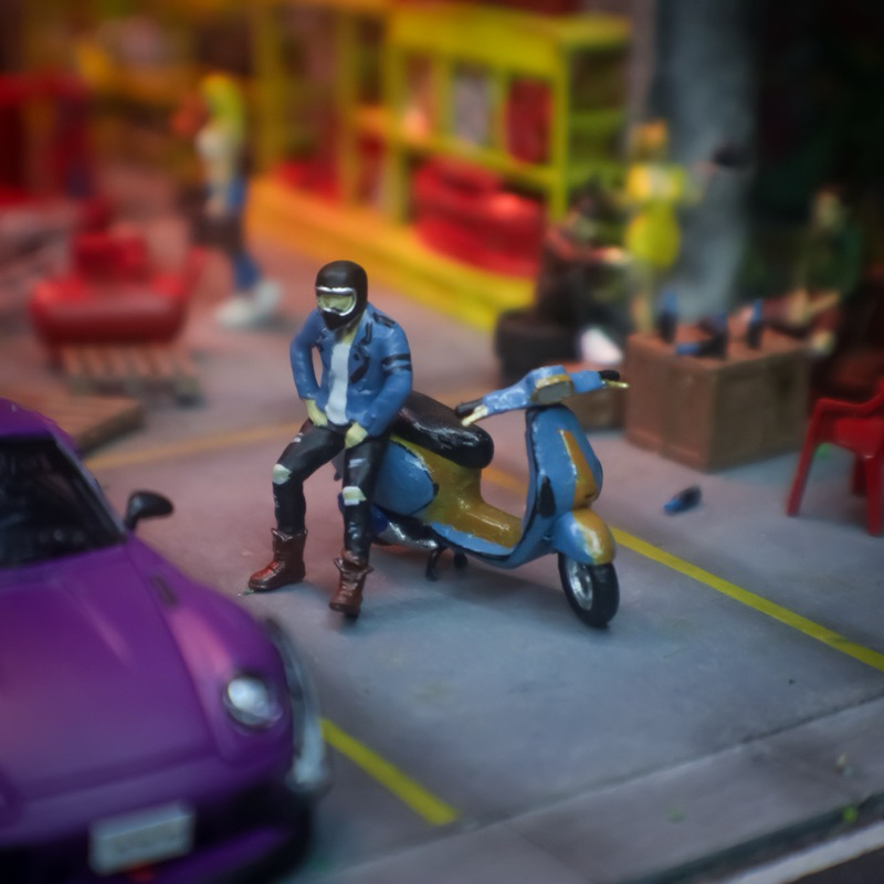 Figure 1/64 Miniature vespa automatic high details | Shopee Malaysia